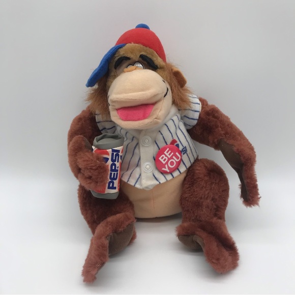 Nanco | Toys | Vintage 996 9s Pepsi Cola Monkey Stuffed Animal Toy ...